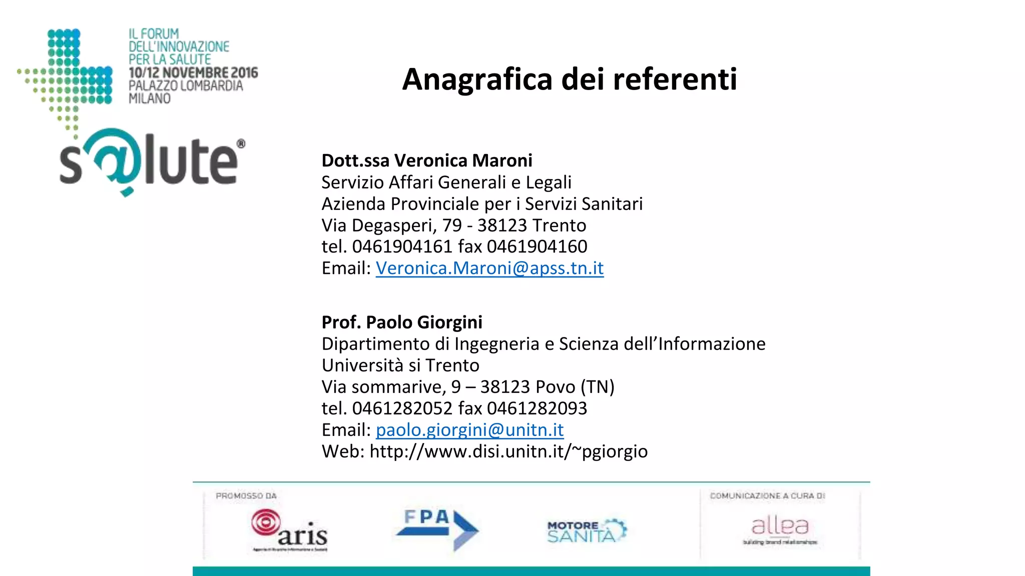 STS-Sanita | PPT