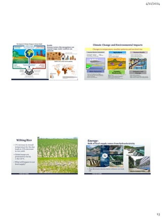 STS-UNIT 4 CLIMATE CHANGE POWERPOINT PRESENTATION | PDF