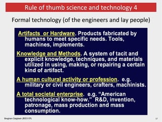 STS 1 From Philosophy of science to STS | PPT