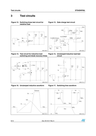 Original N-Channel Mosfet STS4DNF60L 4DF60L 60V 4A SOP-8 New STMicroelectronics | PDF