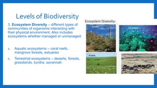 STS 8-Biodiversity.pptx | Environmental Services Industry | Industries