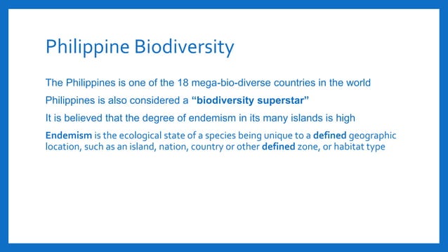 STS 8-Biodiversity.pptx | Environmental Services Industry | Industries