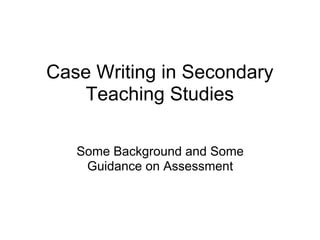 Sts assessment presentation | PDF