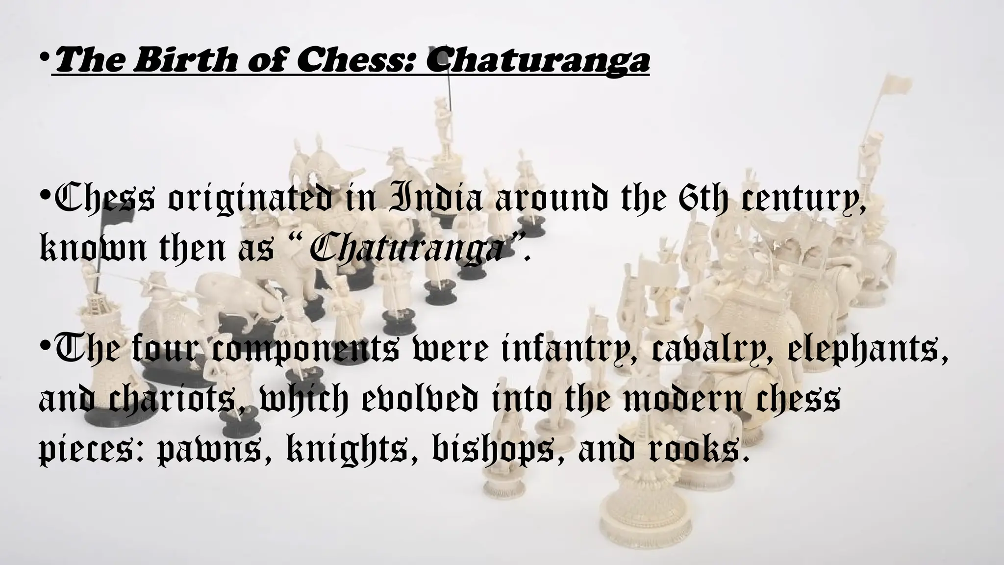 powerpoint presentation on rise of chess in india | PPTX