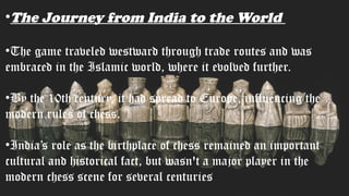 powerpoint presentation on rise of chess in india | PPTX