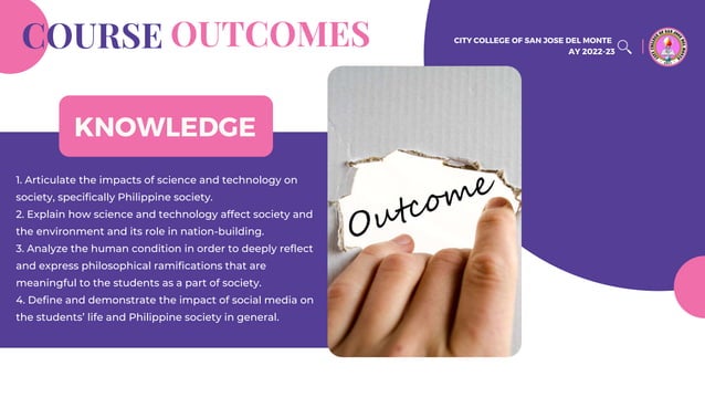 STS COURSE Orientation.pptx | Free Download