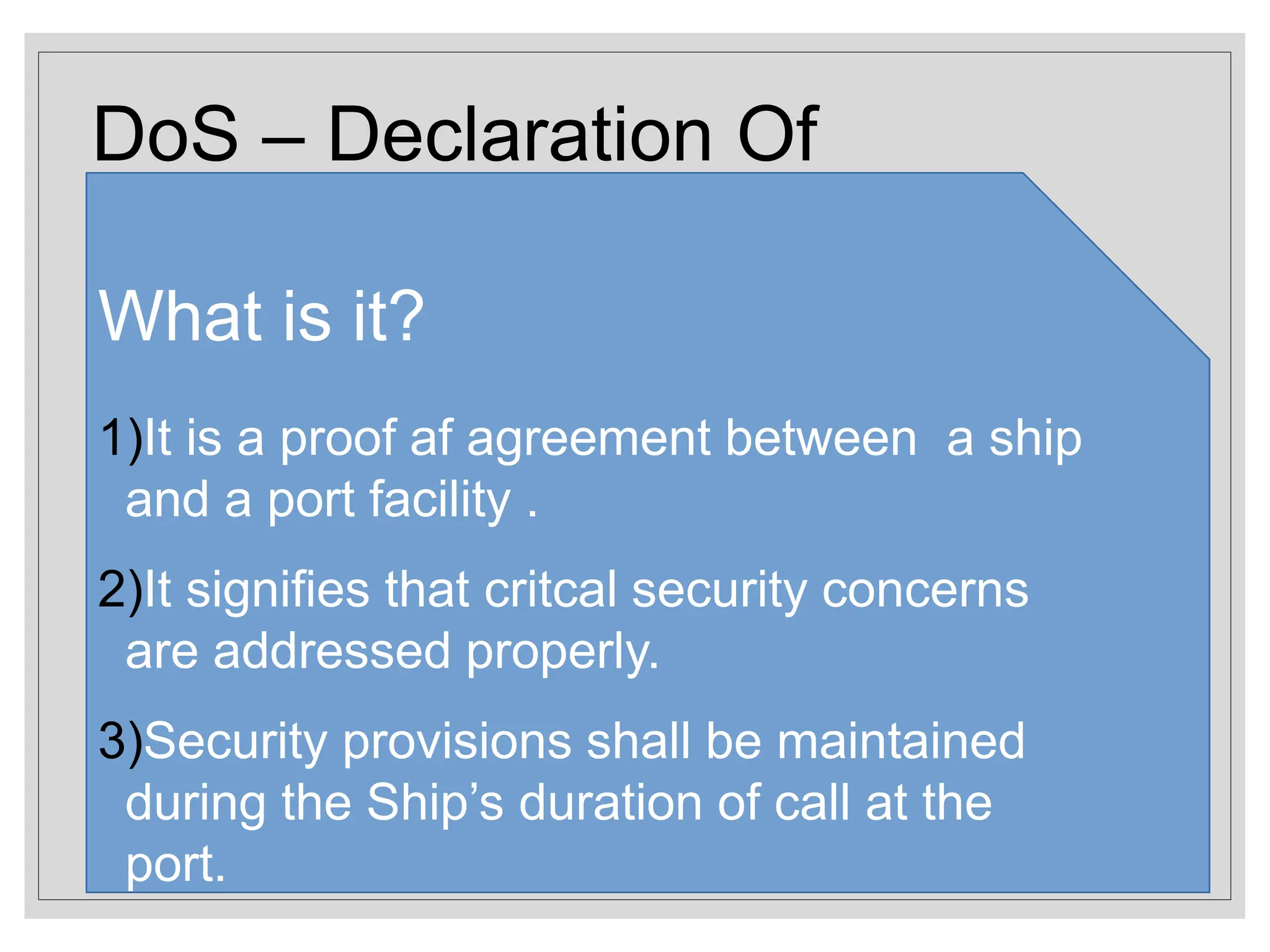 Security Training for Seafarers with designated Security duties | PPTX