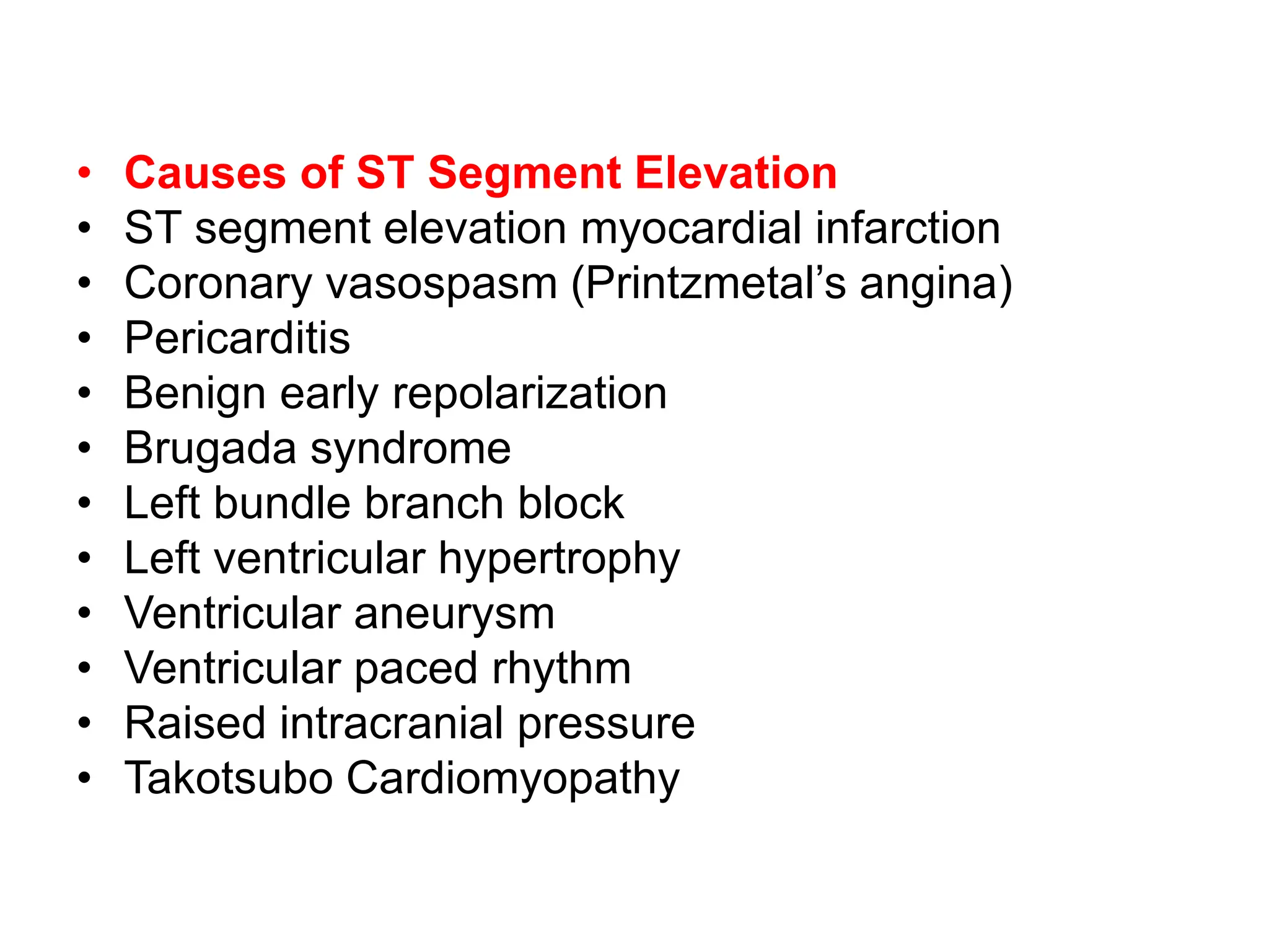 ST SEGMENT IN ECG,ST ELEVATION AND ST DEPRESSION | PPTX