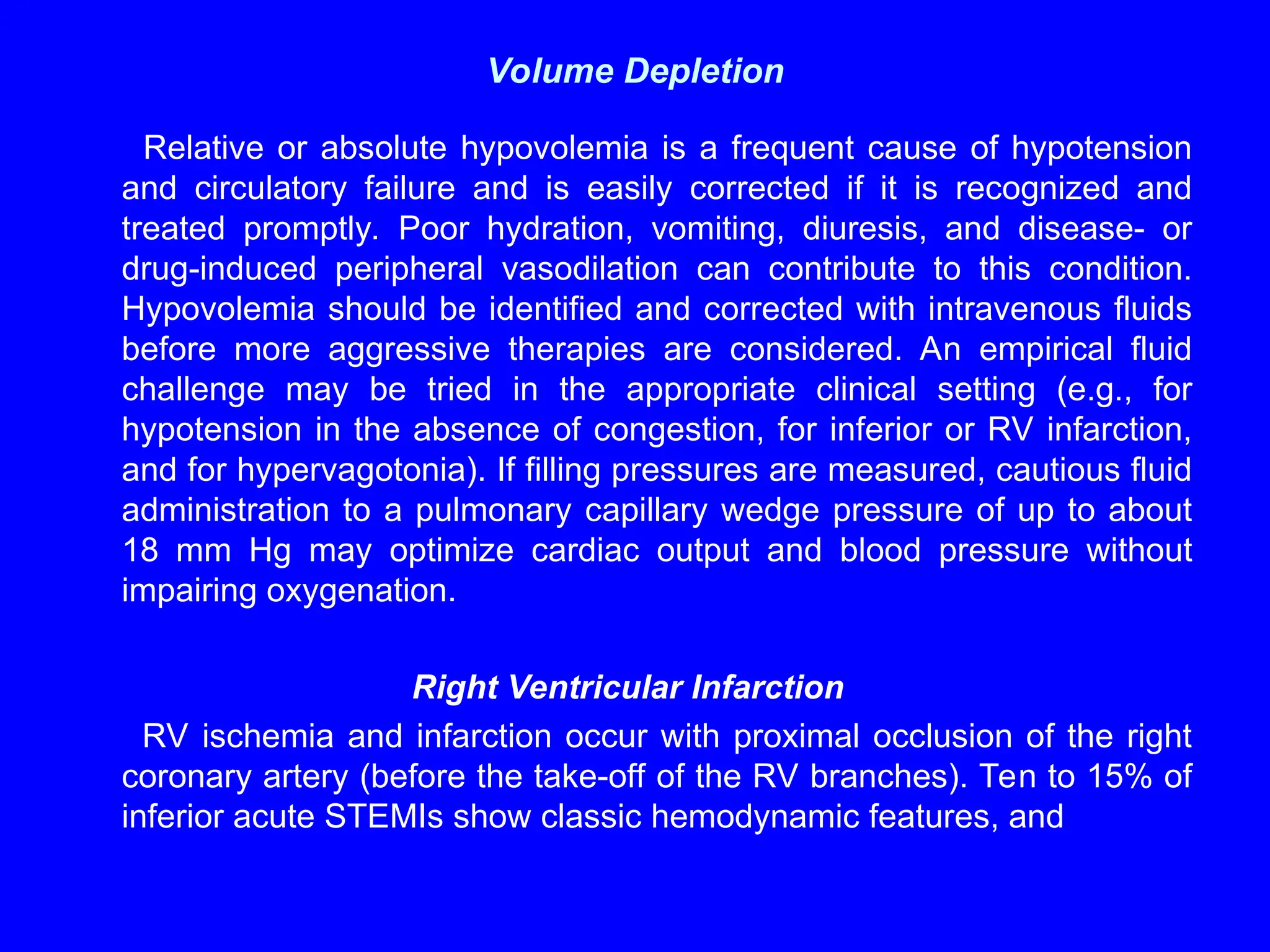 ST segment elevation acute myocardial infarction and complications of ...