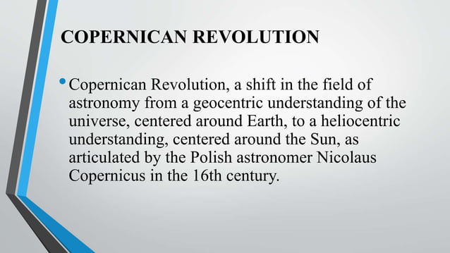 Intellectual Revolution (STS) | PPTX | Biological Sciences | Science