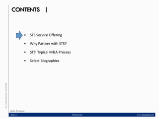 Sts Firm Overview May 2010 V3 | PDF