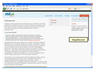 Instrukcja wypełniania testu stsf.pl