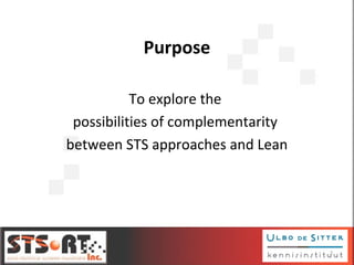 Sts & lean pt1 final | PPT | Science