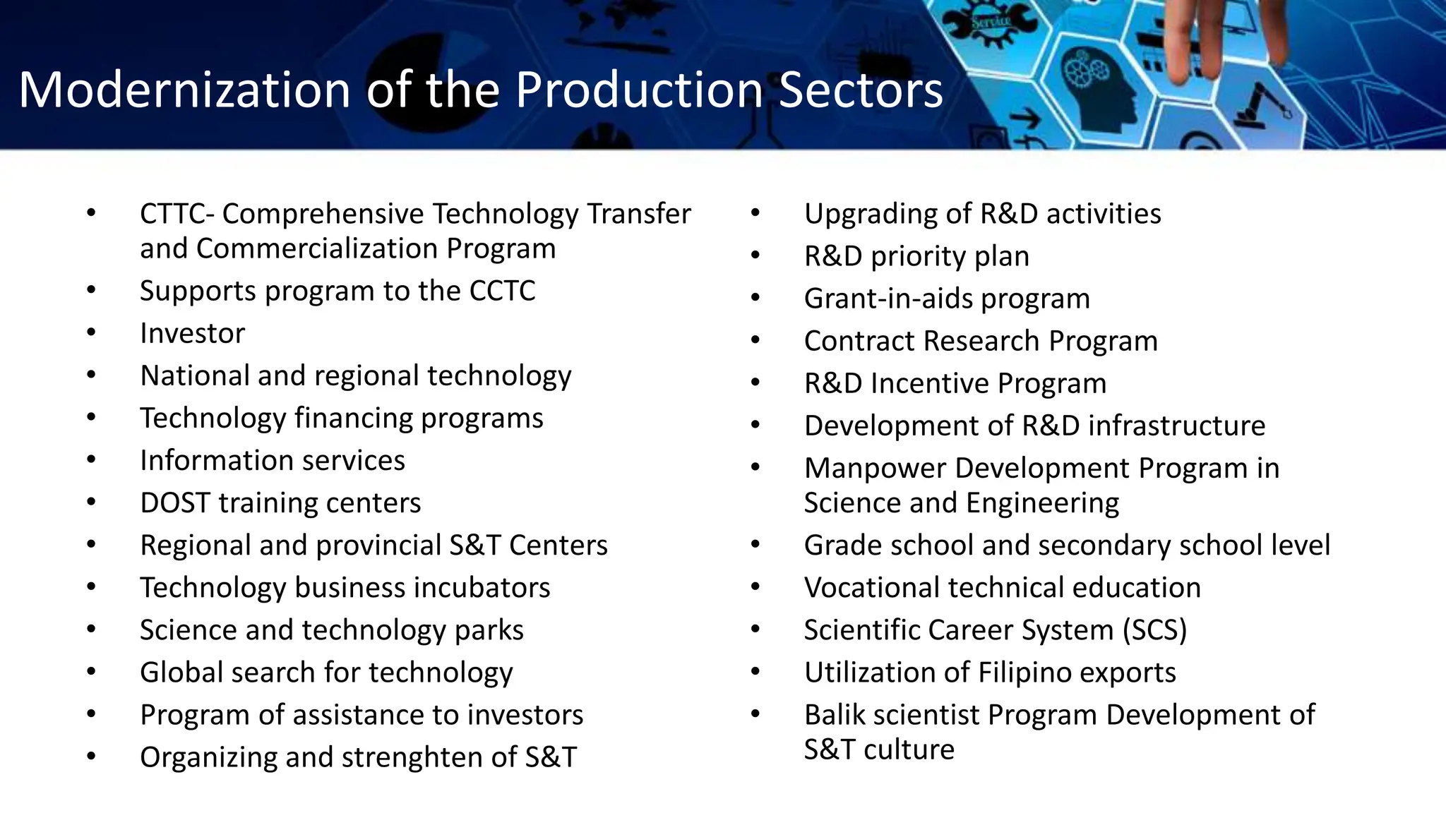 STS REPORTING GROUP 3- F MAJOR DEVELOPMENT PROGRAMS AND PERSONALITIES.pptx