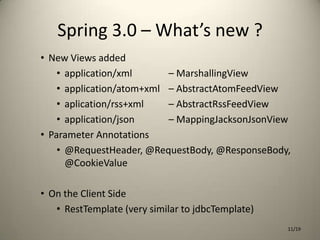 Developing Agile Java Applications using Spring tools | PPTX