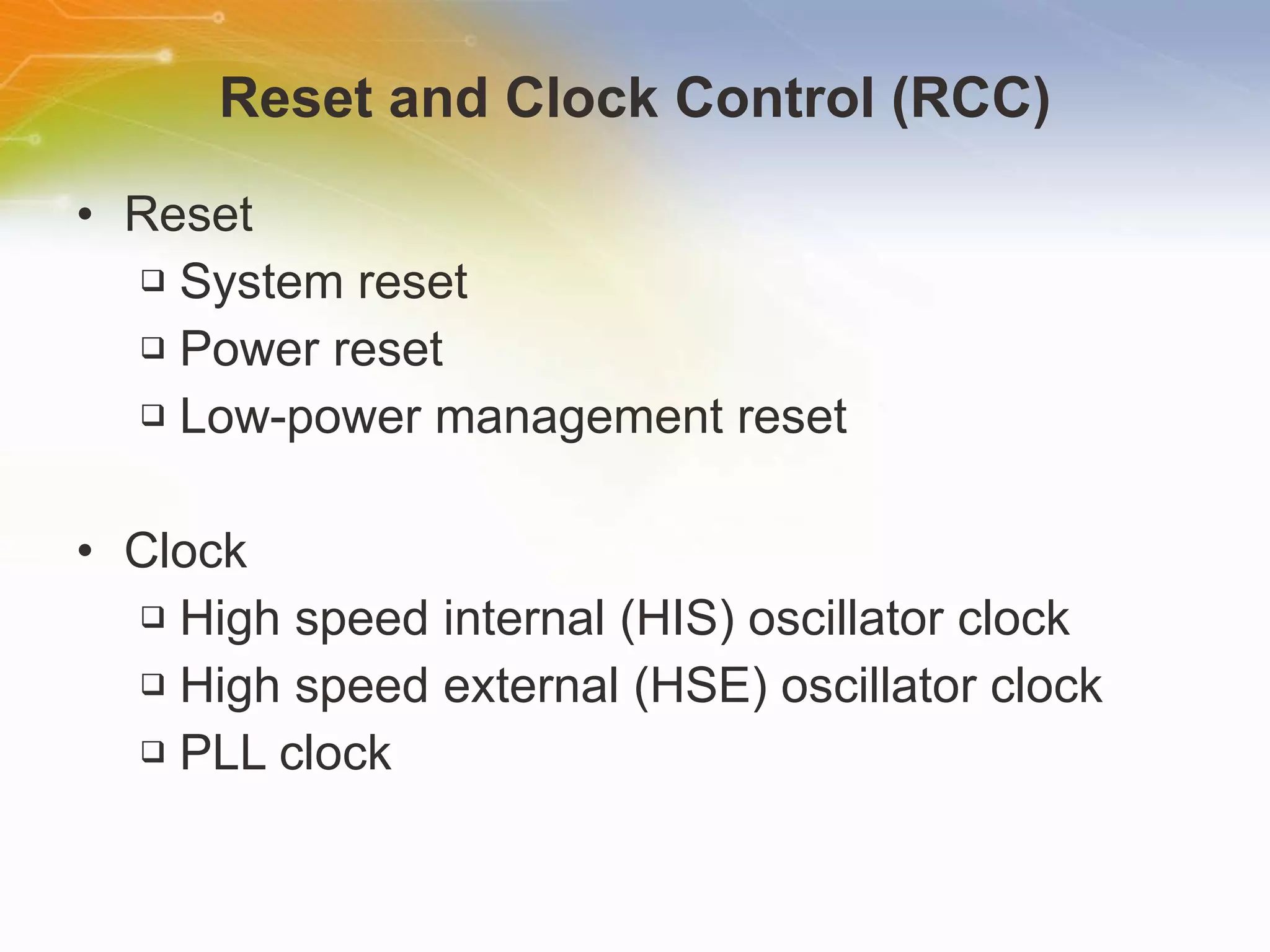 STM32 MCU Family | PPT
