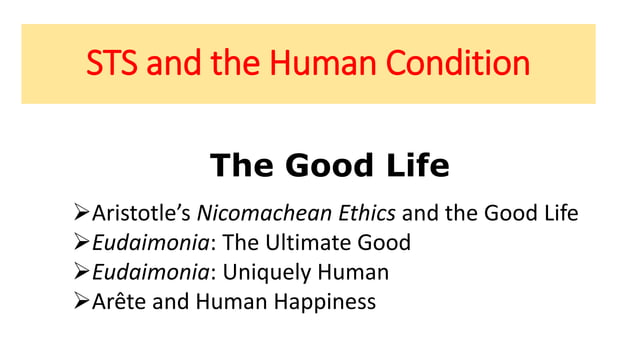 STS_Topic-5-The-Good-Life.pptx | Spirituality | Religion & Spirituality