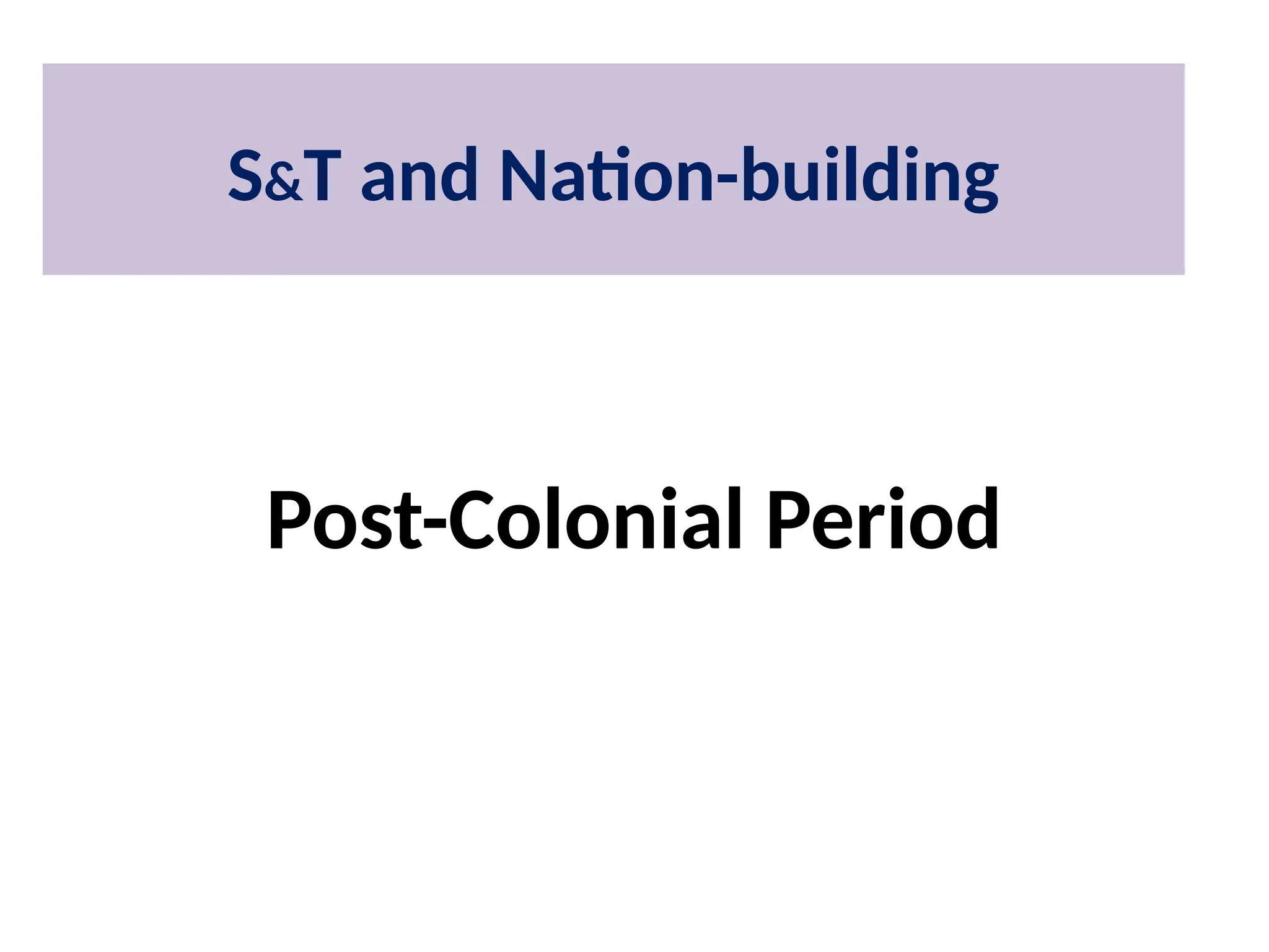 STS_Topic 3 ST & Nation Building BSED E .pptx