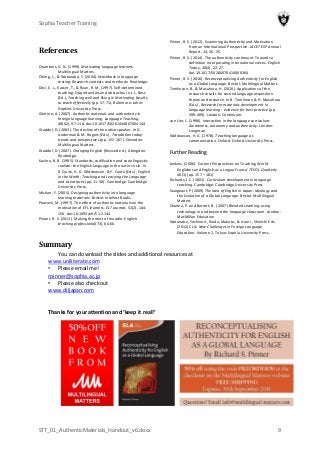 Using and Adapting Authentic Materials to Motivate Students - Handout | PDF