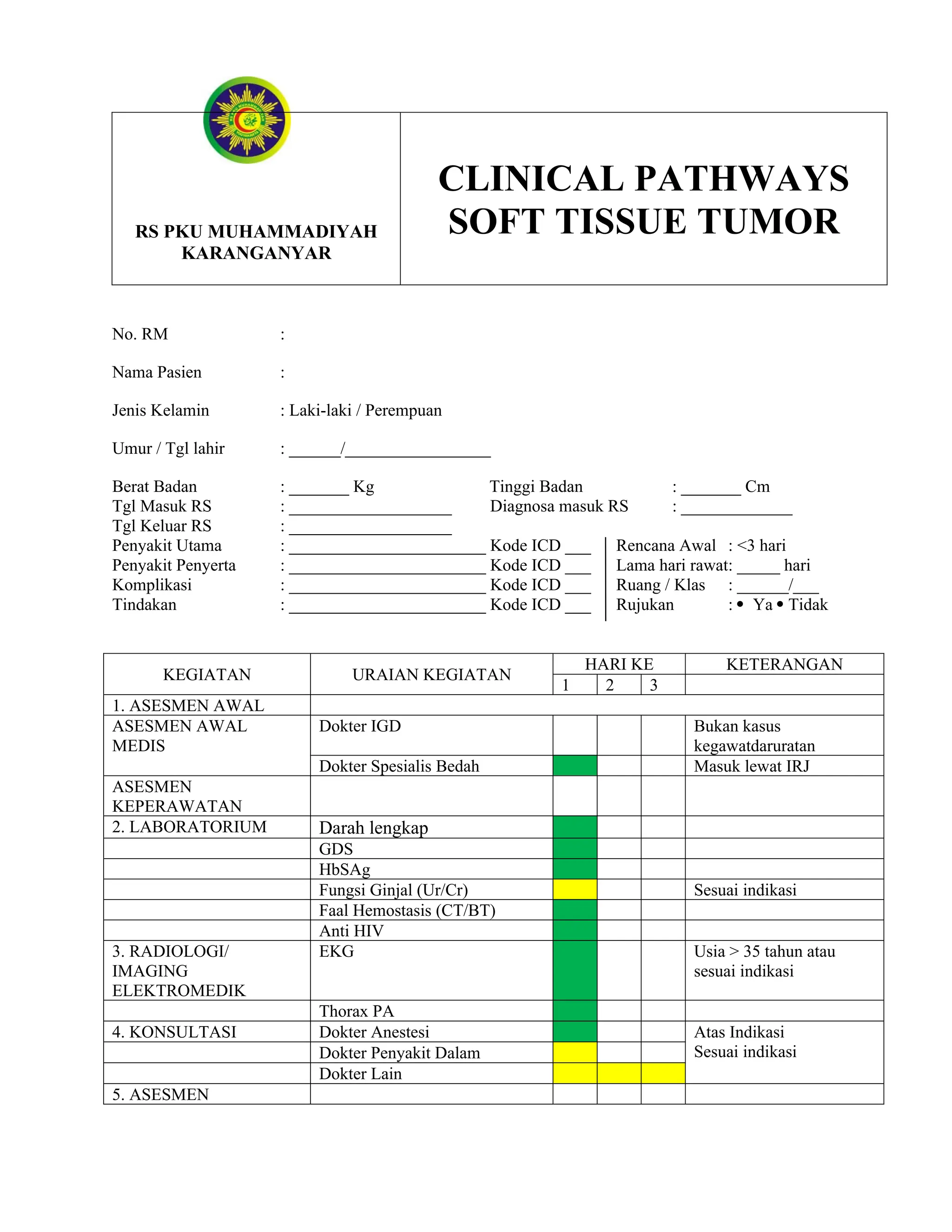 softtiisuetumour clinical pathway CP-1.doc