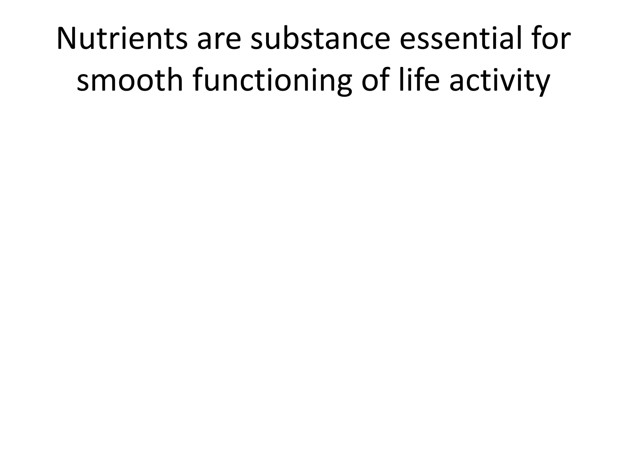 powerpoint presentation-NUTRIENTS | PPT