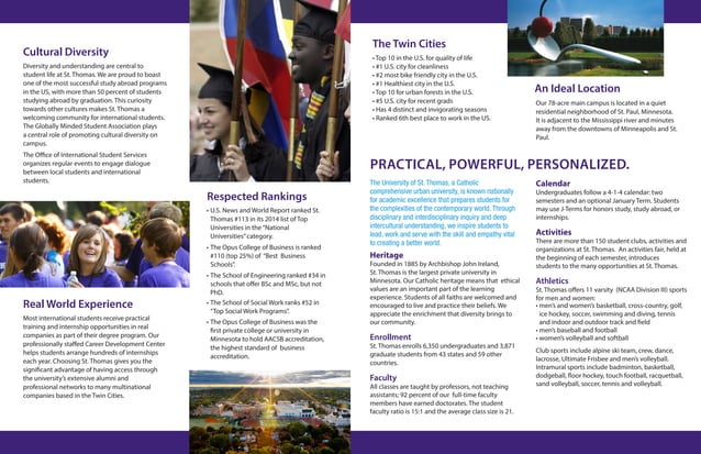 St thomas brochure preview | PDF