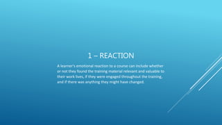 Kirkpatrick's Model | PPTX