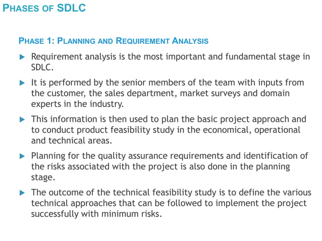 SDLC Models and Their Implementation | PPT