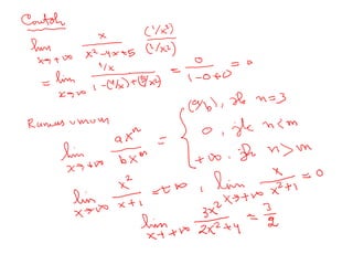 Sttm tm 05 modul 2 b limit tak hingga dan asimtot fungsi | PDF