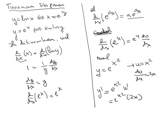 Sttm tm 10 modul 3 b turunan fungsi transendent | PPT