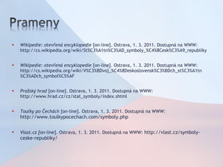 Státní symboly | PPT