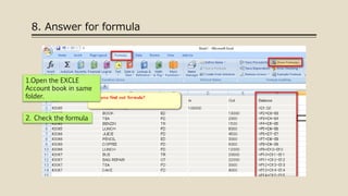 Sttp 3 e excel 03 account book | PPT