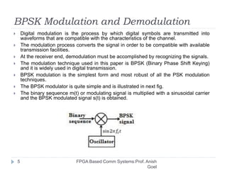 digital design of communication systems | PPT