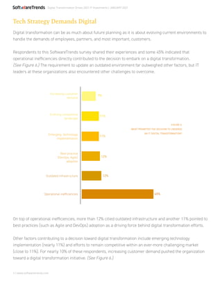 Digital Transformation Drives 2021 IT Investments | PDF