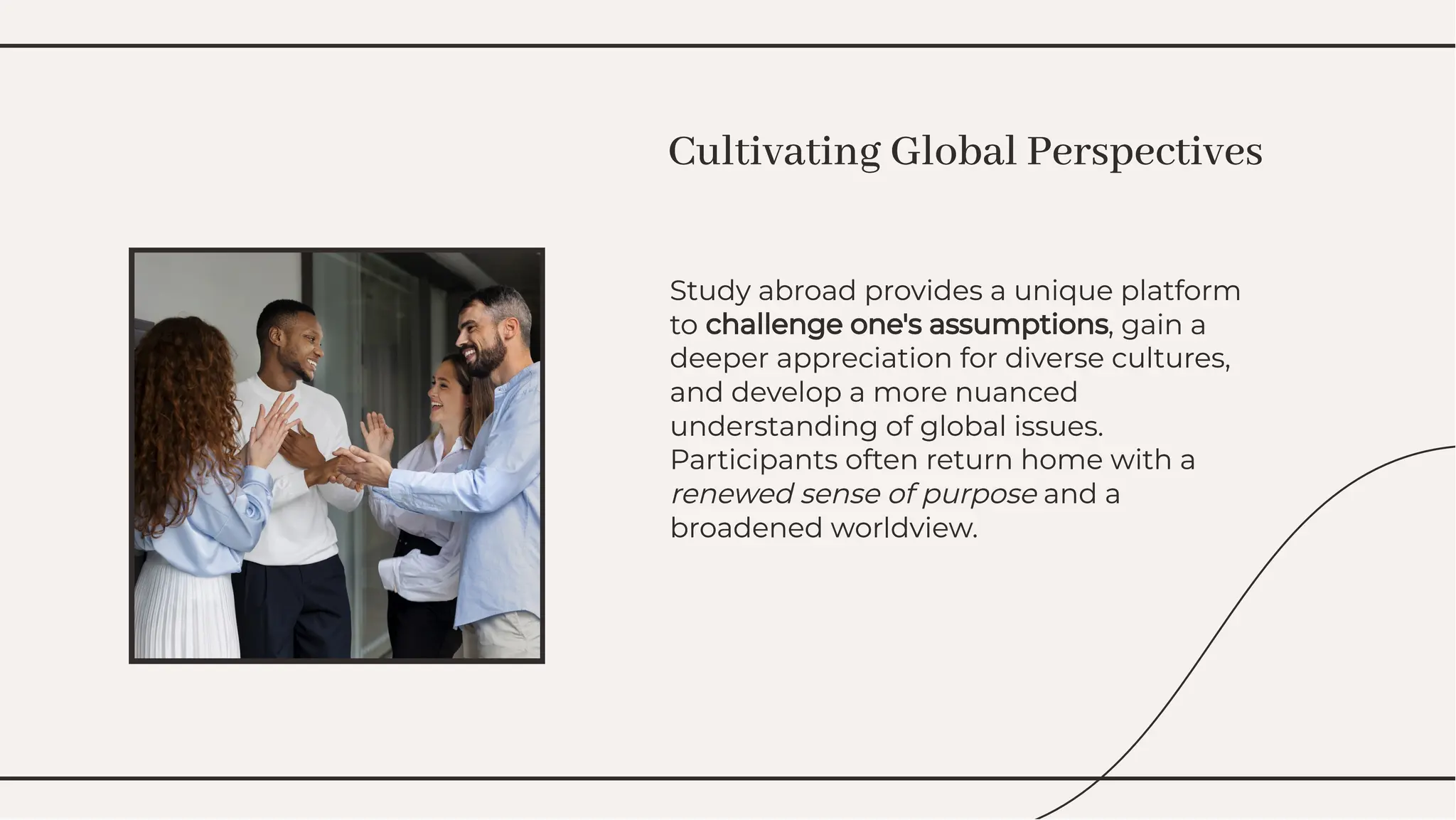 Study abroad prospective approach for students | PPT