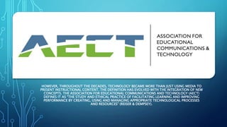 Instructional Design and Technology: A Summary and Analysis | PPTX