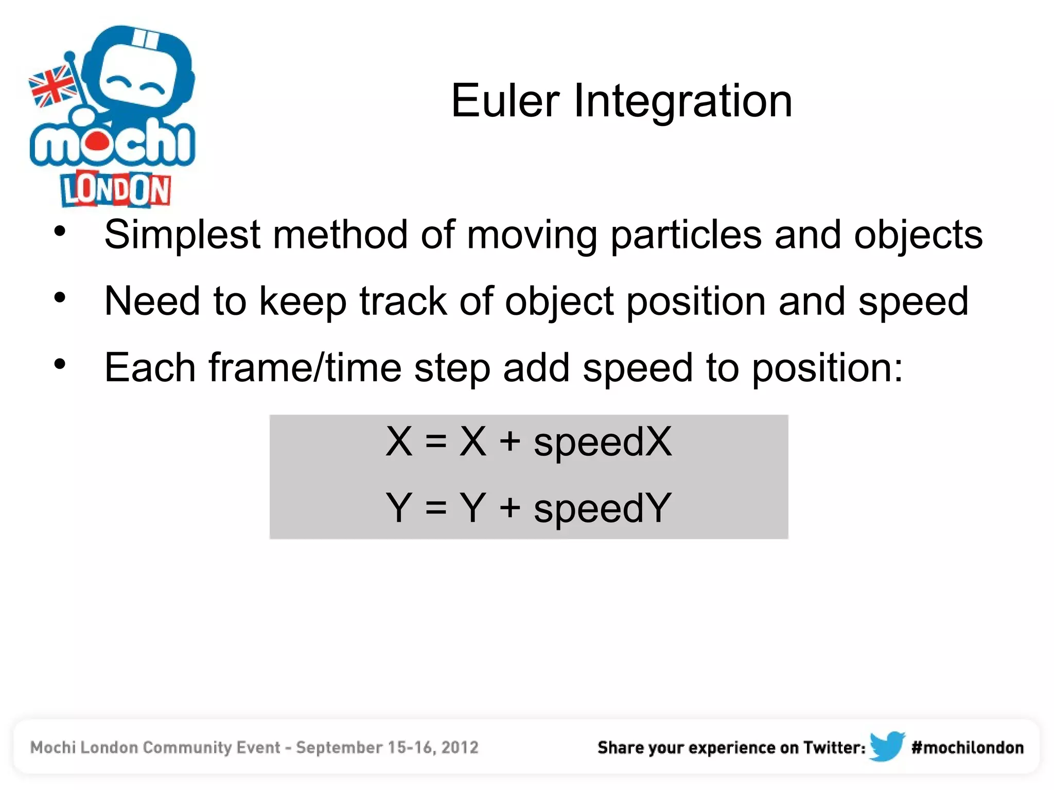 Simple Verlet Physics by Stuart Allen (FunkyPear) | PPT