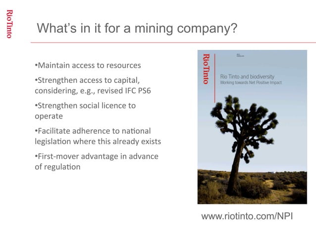 Stuart Anstee, Rio Tinto - Presentation - UNAA Vic Natural Capital ...