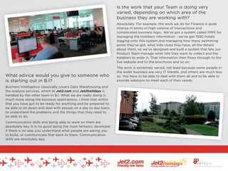 Spotlight on Jet2.com - Interview with Stuart Bass, B.I. Applications ...