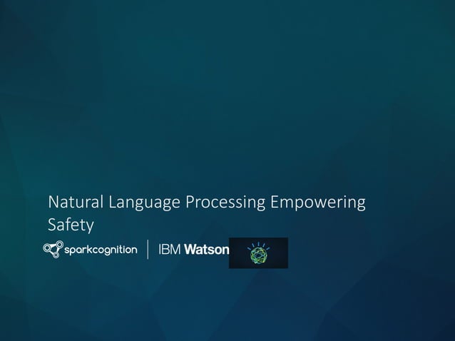 Machine Learning and Cognitive Fingerprinting - SparkCognition | PDF