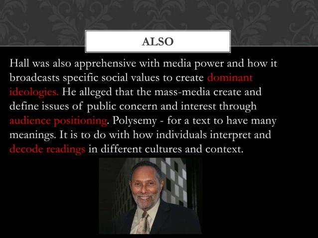 Stuart hall | PPT