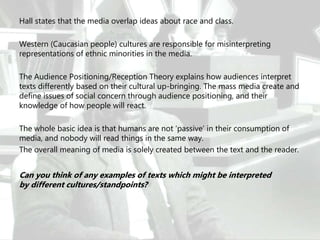 Stuart - Audience Theory | PPTX