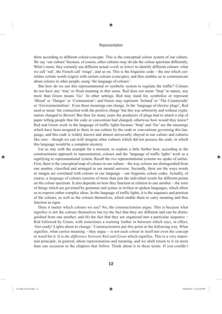 Stuart Hall - Representation Theory | PDF