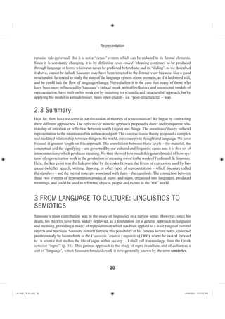 Stuart Hall - Representation Theory | PDF