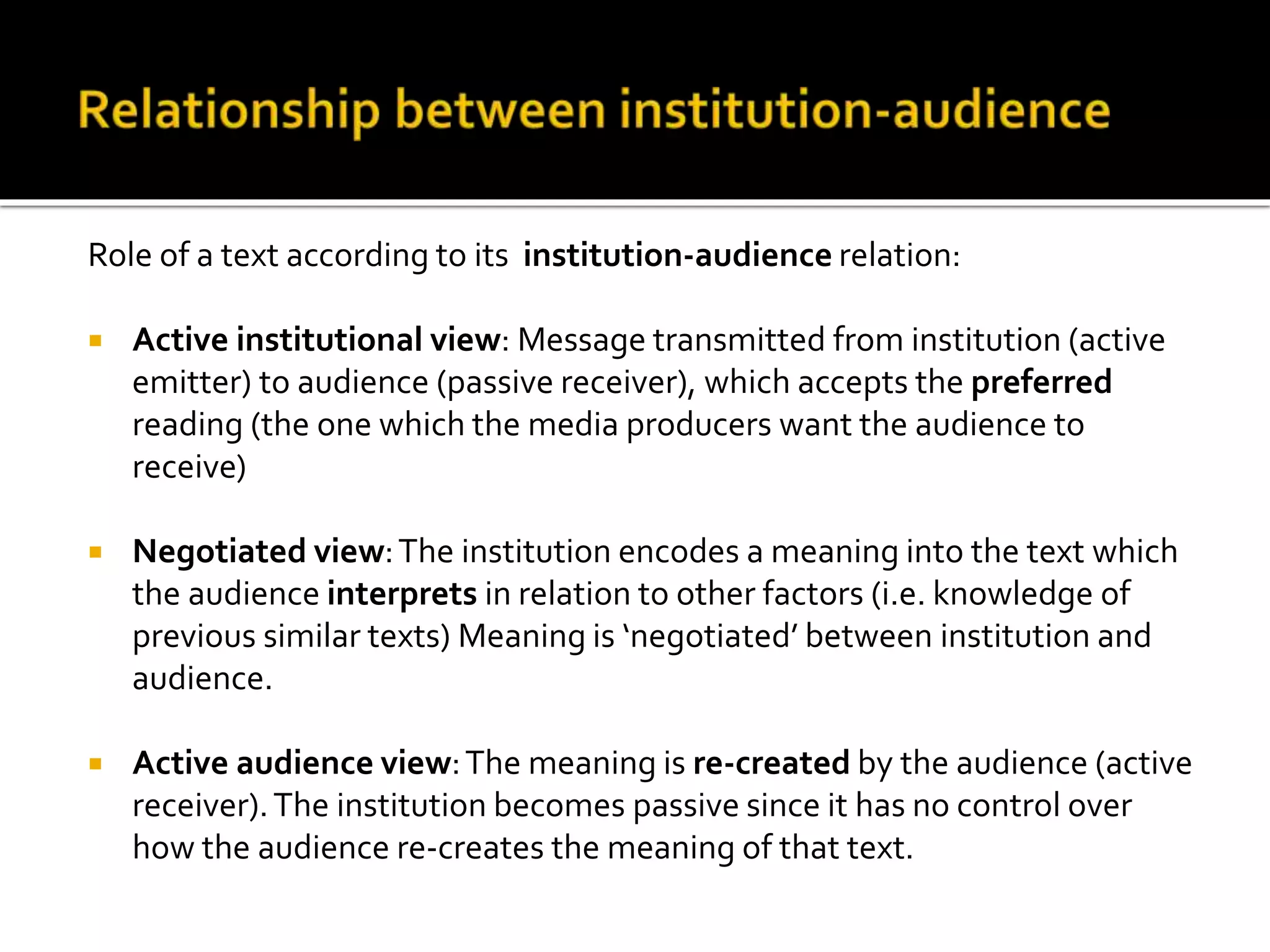 Stuart Hall's Reception theory | PPTX