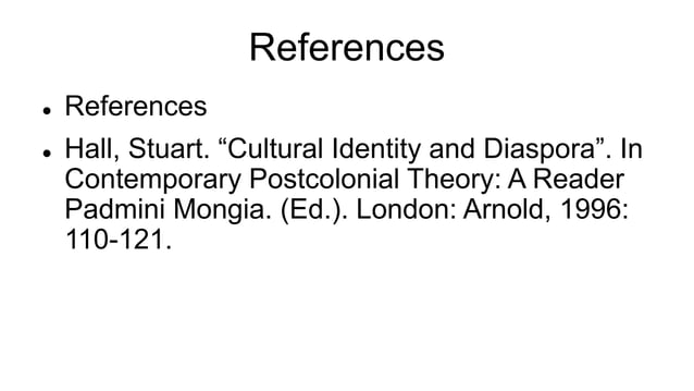 STUART HALL’S “CULTURAL IDENTITY AND DIASPORA”.pptx