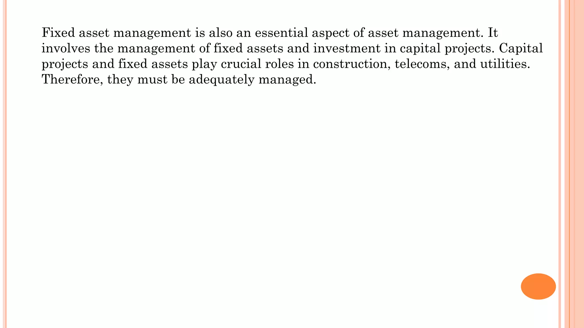 Various Types of Asset Management | PPTX
