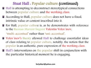 Stuat Hall by Farij | PPT