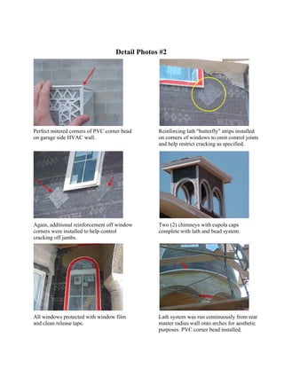 Stucco Installation Report | PDF