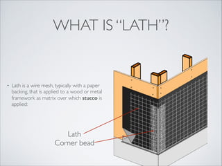 Stucco Training Part 1-Introduction | PDF